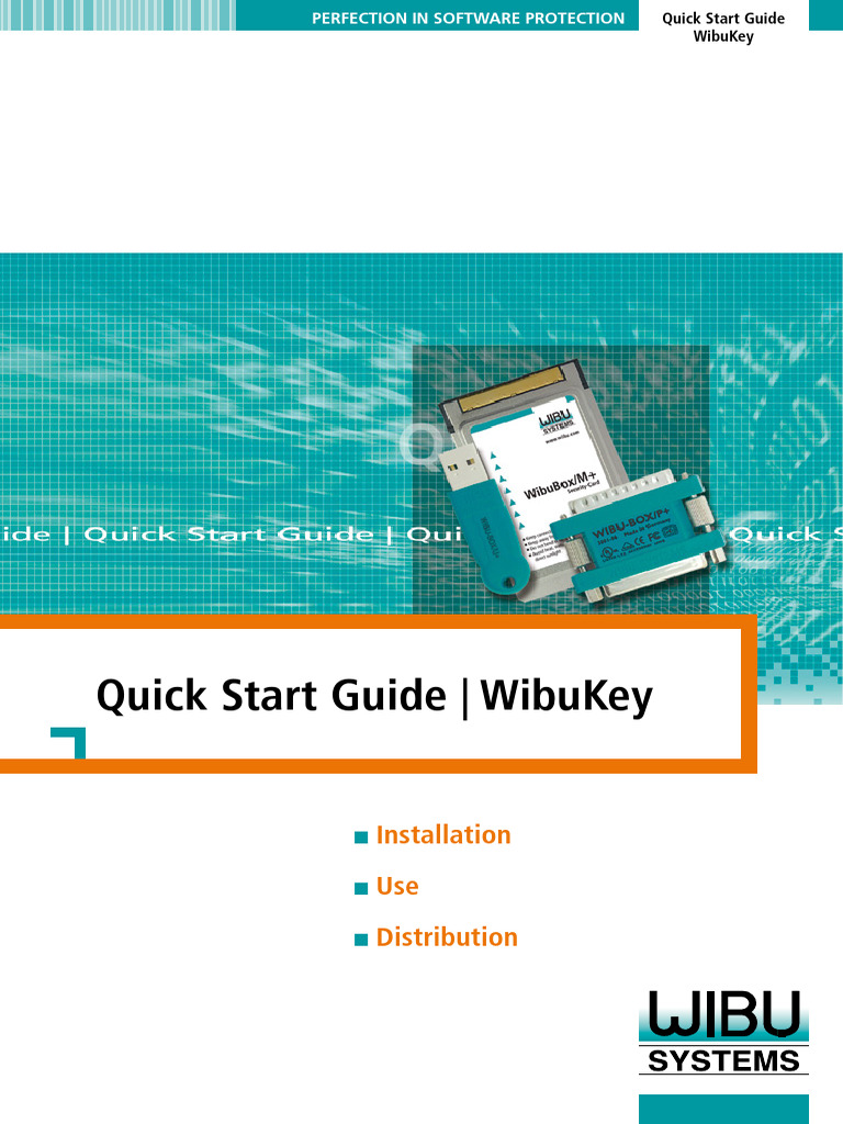 Wibukey QSG 1110 En-Web-Wibu-Systems | PDF | Operating System | Computer Program