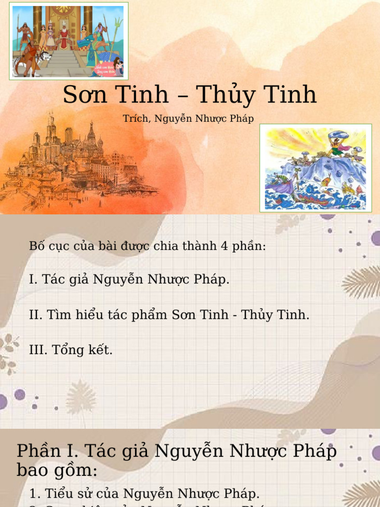 Sơn Tinh - TH y Tinh Văn | PDF