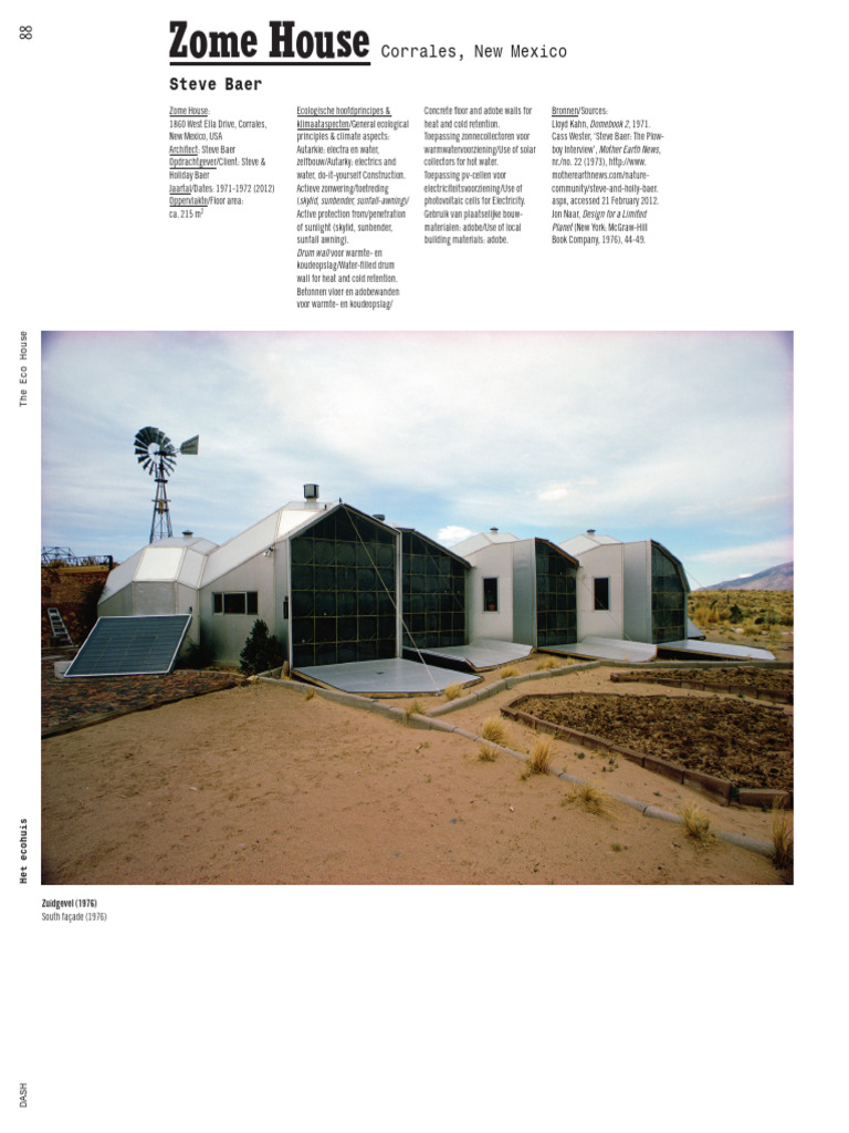 Baer - Zome House | PDF