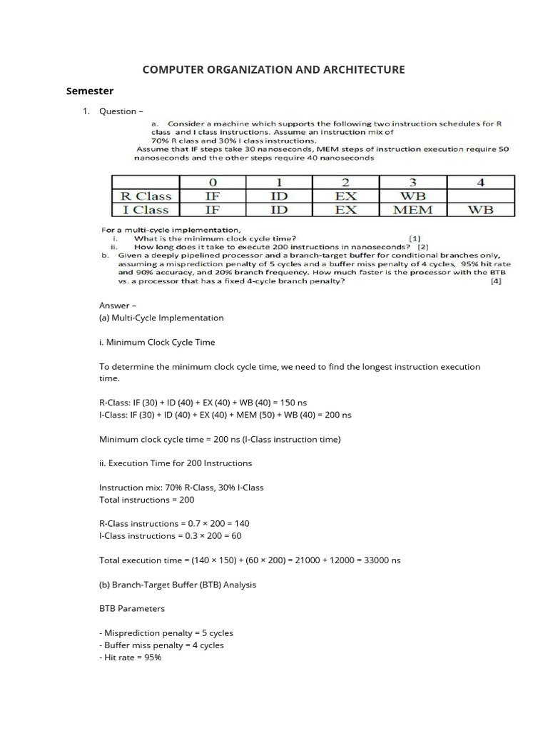 Computer Organization and Architecture | PDF | Computer Data | Computer Hardware