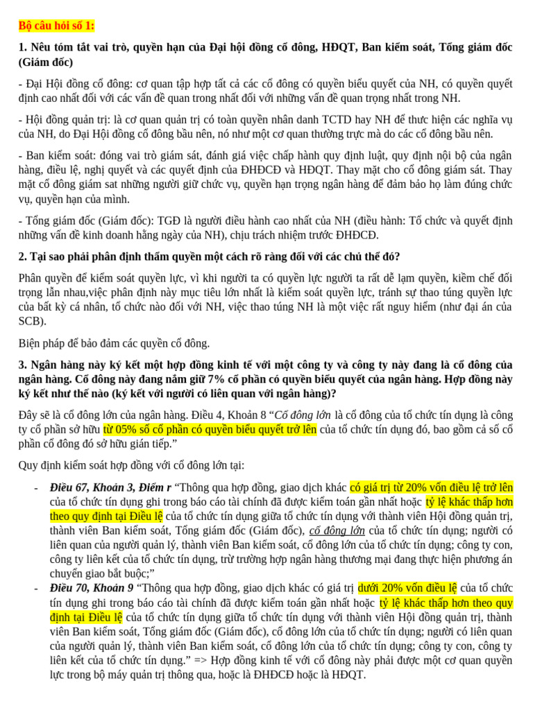 BỘ CÂU HỎI LMS | PDF