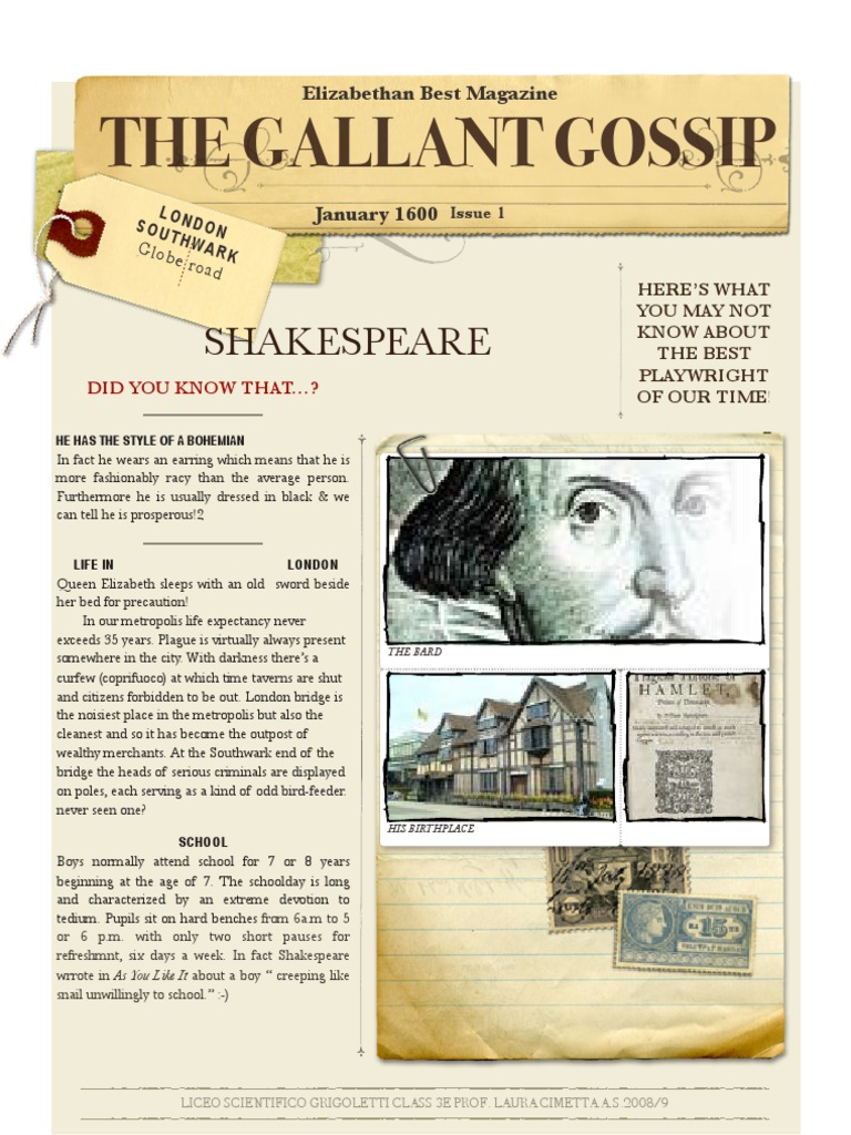 Gallant Gossip | PDF | String Instruments | Theatre