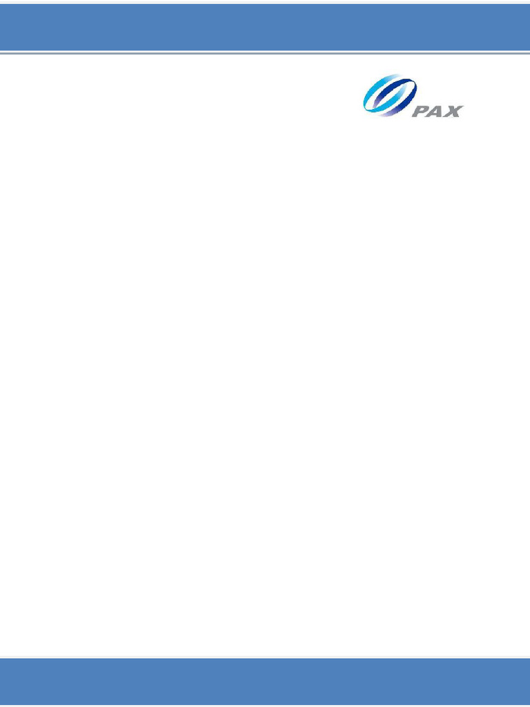 PAX EMV Kernel API Programming Guide | PDF | Parameter (Computer Programming) | Emv