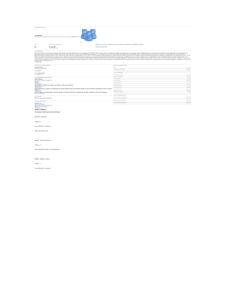 CEO of Macdonald | PDF