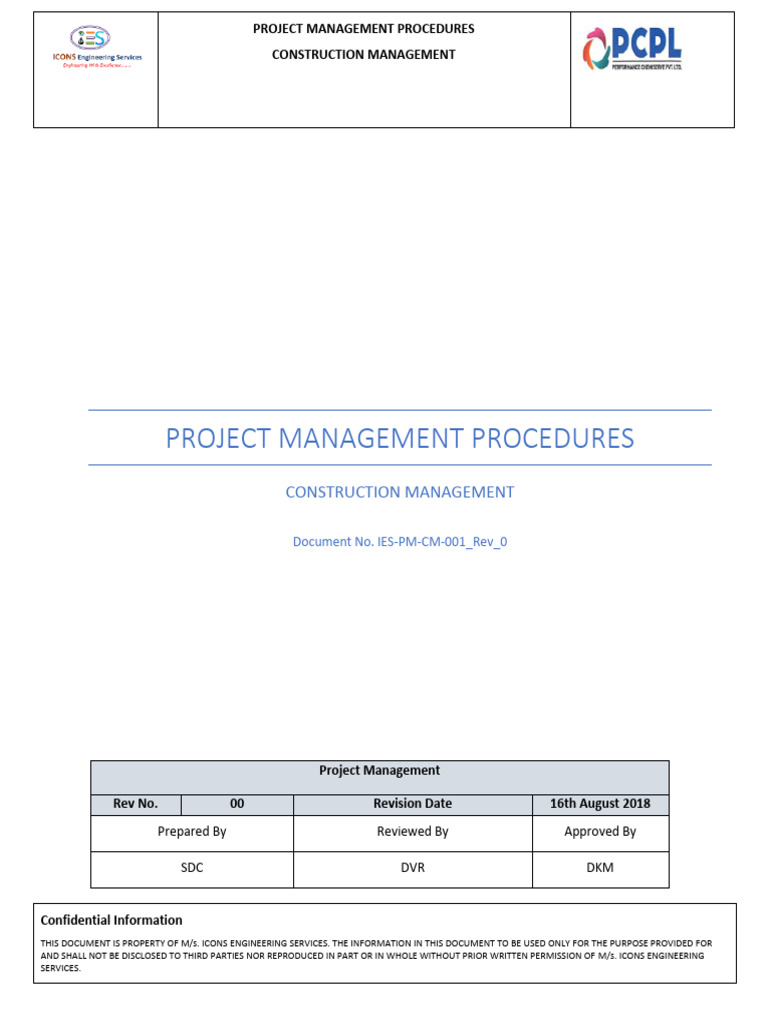 Understanding PMCM in Construction | PDF | Project Management ...