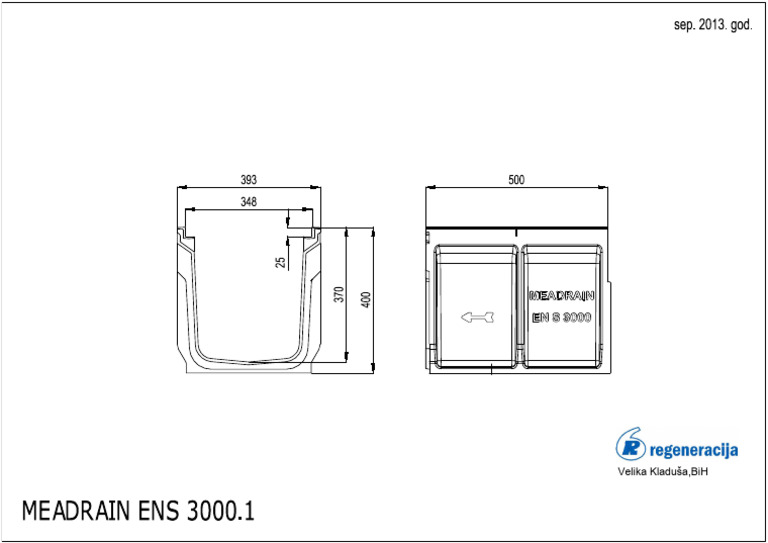 +MEADRAIN Supreme ENS3000 (500mm) | PDF