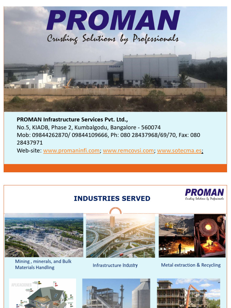 PROMAN BMH Products and Ranges | PDF