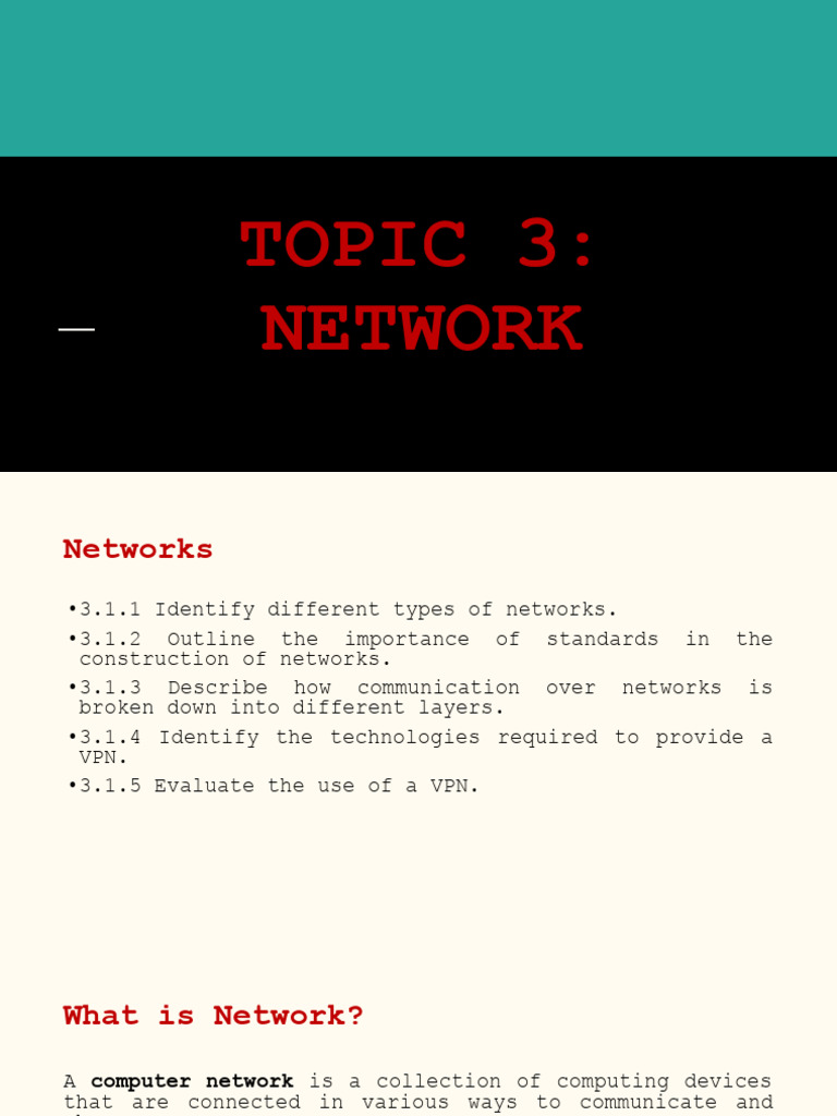 Network | PDF | Computer Network | Virtual Private Network