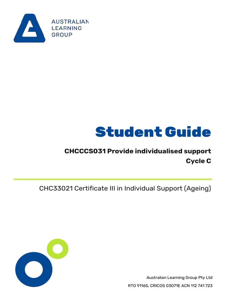 Student+guide CHCCCS031 CHC33021 Cycle+c Rto+works V1.0+2023 | PDF ...