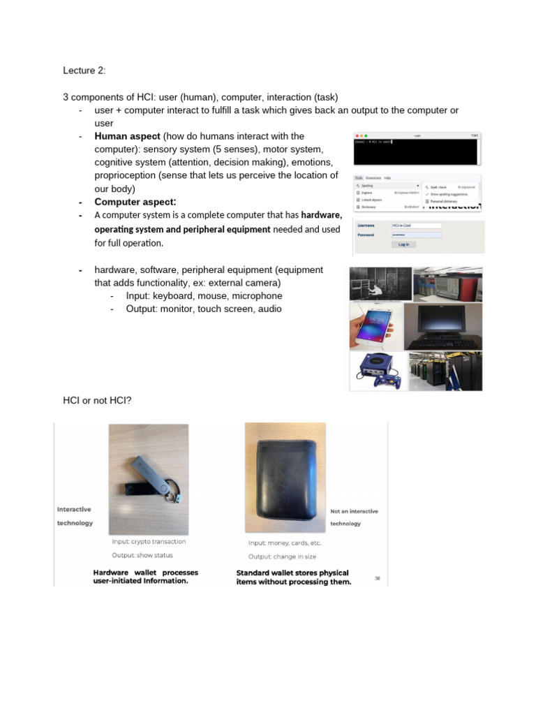 HCI Review Ready | PDF | Human–Computer Interaction | Usability