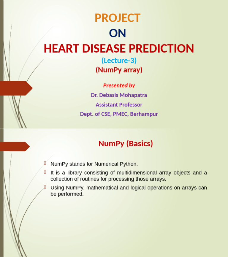 Lecture-3 (Day 2) - NumPy | PDF | Computers