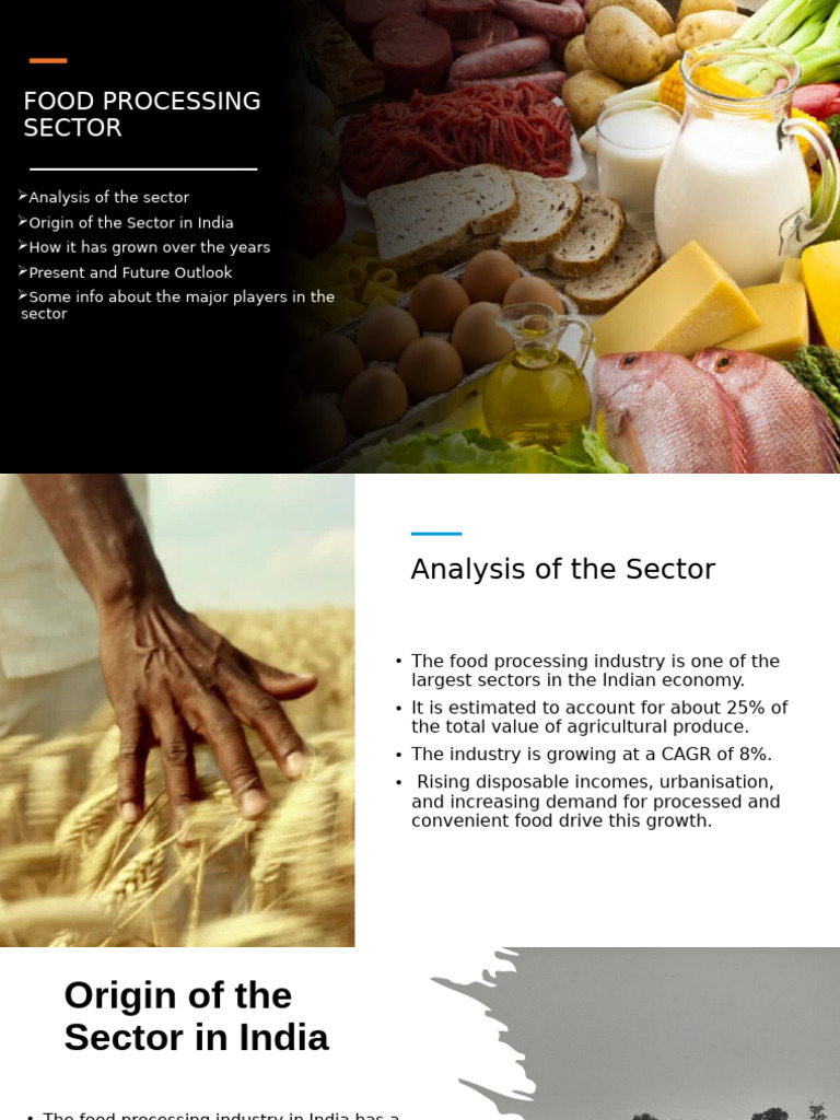 Indian Food Processing Sector Insights | PDF | Recruitment | Food ...