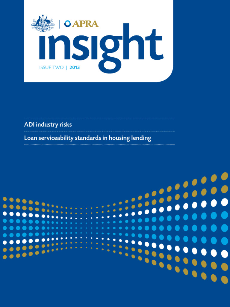 APRA Banking Industry Risks 2013 | PDF | Basel Iii | Loan To Value Ratio