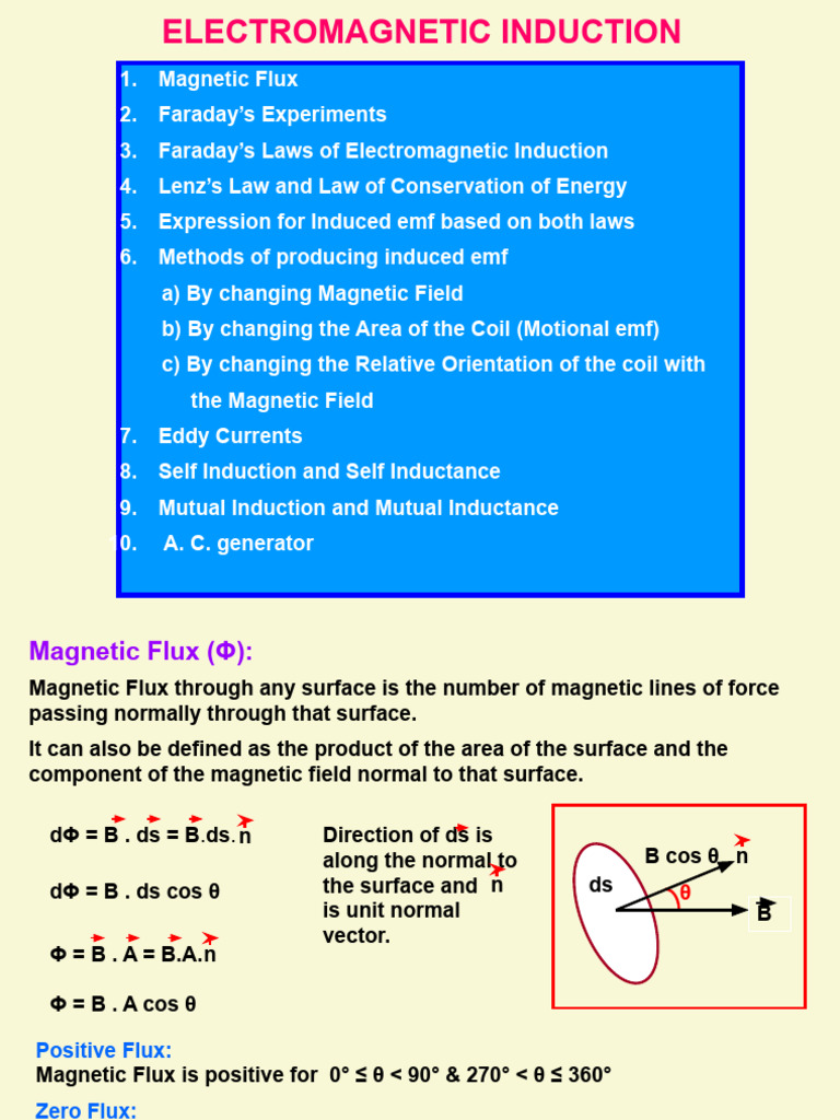 Electromagnetic Induction | PDF | Electromagnetic Induction | Inductance