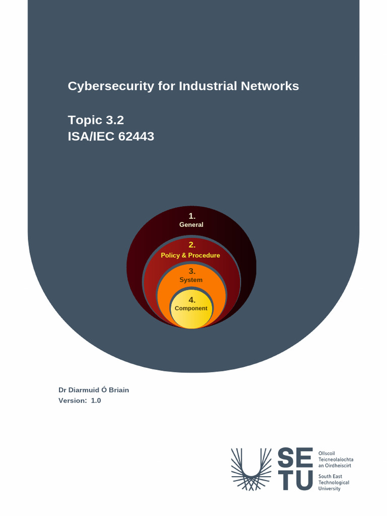Cybersecurity in ISA/IEC 62443 Framework | PDF | Computer Security ...