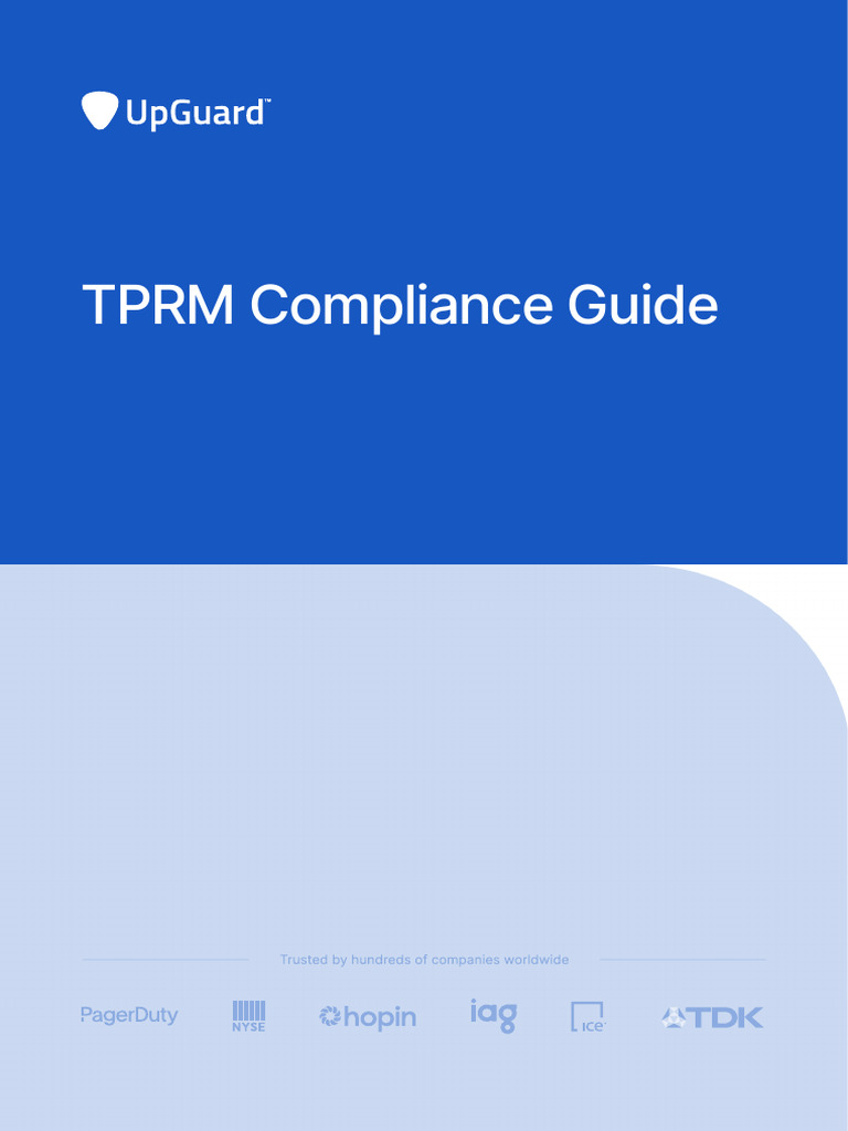 Ebook - TPRM Compliance Guide | PDF | Risk Management | Information ...