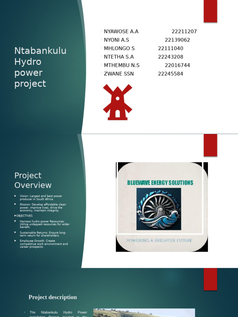 Ntaba 2 Project | PDF | Hydroelectricity | Sustainable Energy