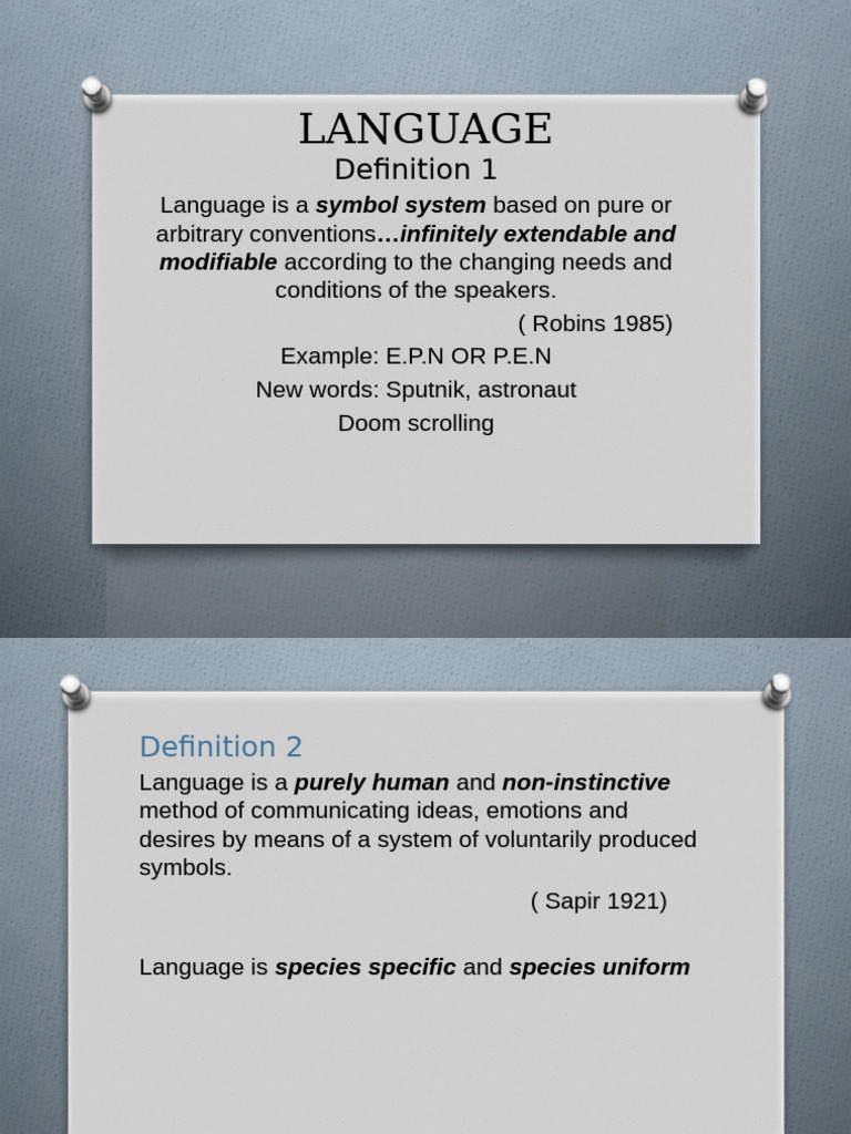 Language: what is language? | PDF | Word | Grammar