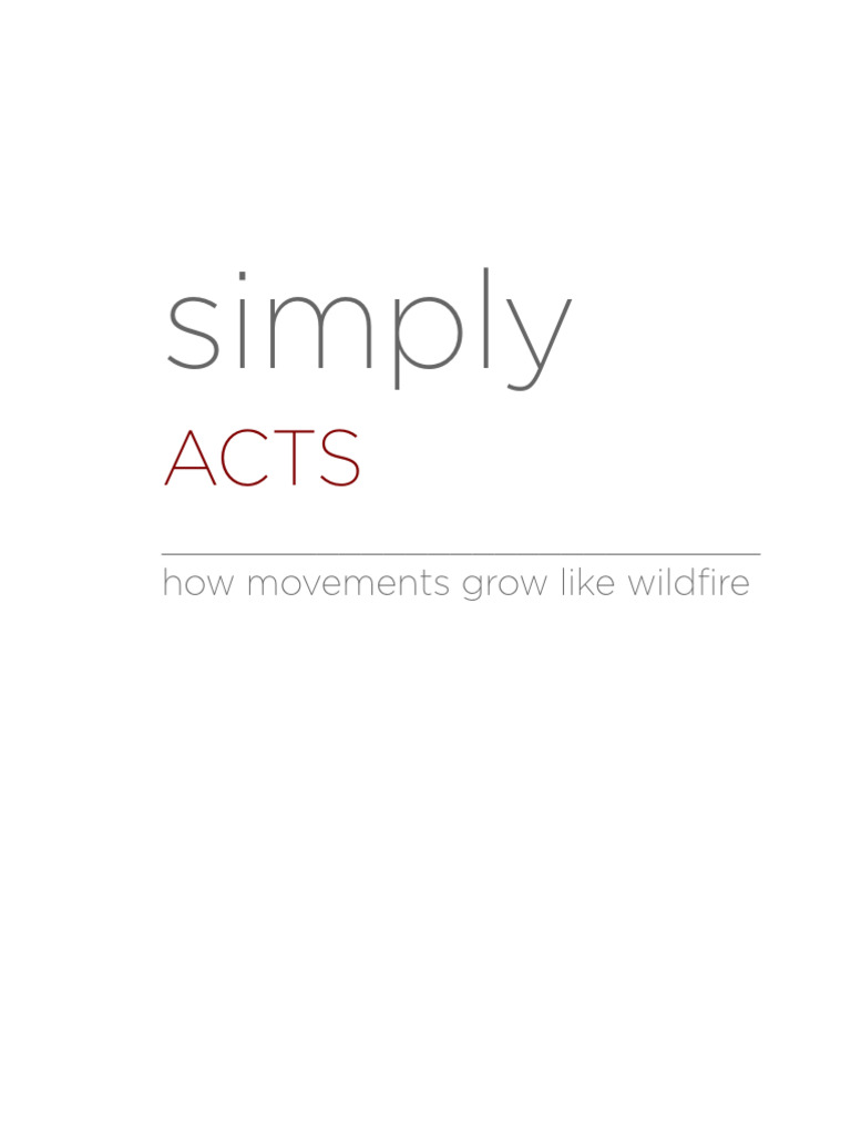 UPDATED-Simply-ACTS-Leaders-Guide | PDF | Prayer | Acts Of The Apostles UPDATED-Simply-ACTS-Leaders-Guide | PDF | Prayer | Acts Of The Apostles