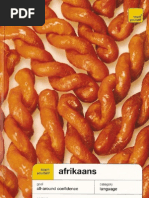 Afrikaans | PDF | Alphabet | Vocabulary