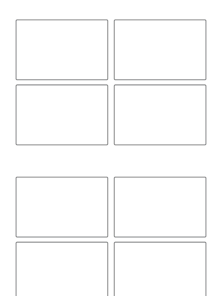 Blank Comic Strip Template Worksheet_20241021_131630_0000 | PDF