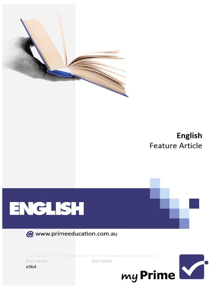 Feature-Article Conventions, Examples and Questions | PDF | Newspapers ...