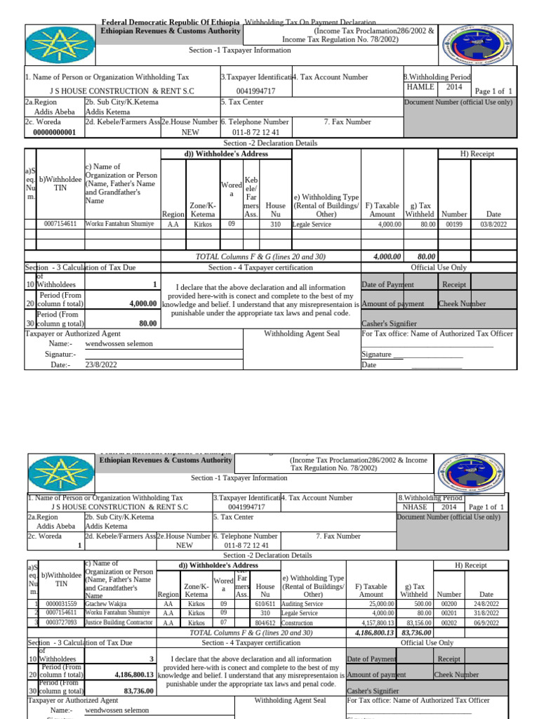 Wht | PDF | Taxation In The United States | Taxes