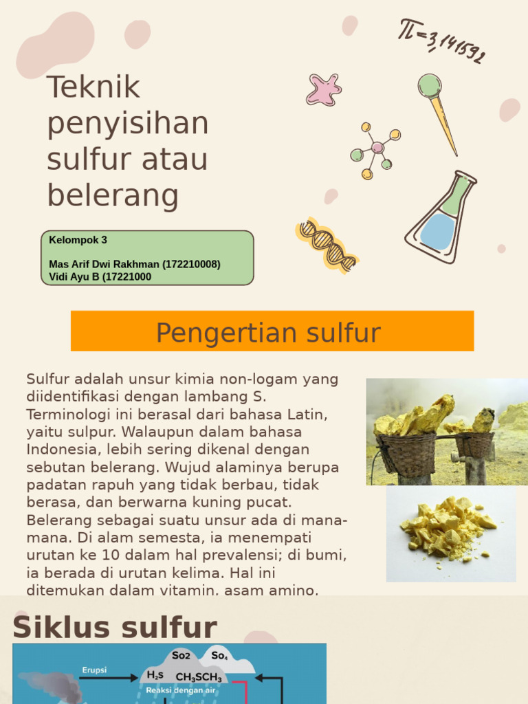 Teknik Penyisihan Sulfur | PDF