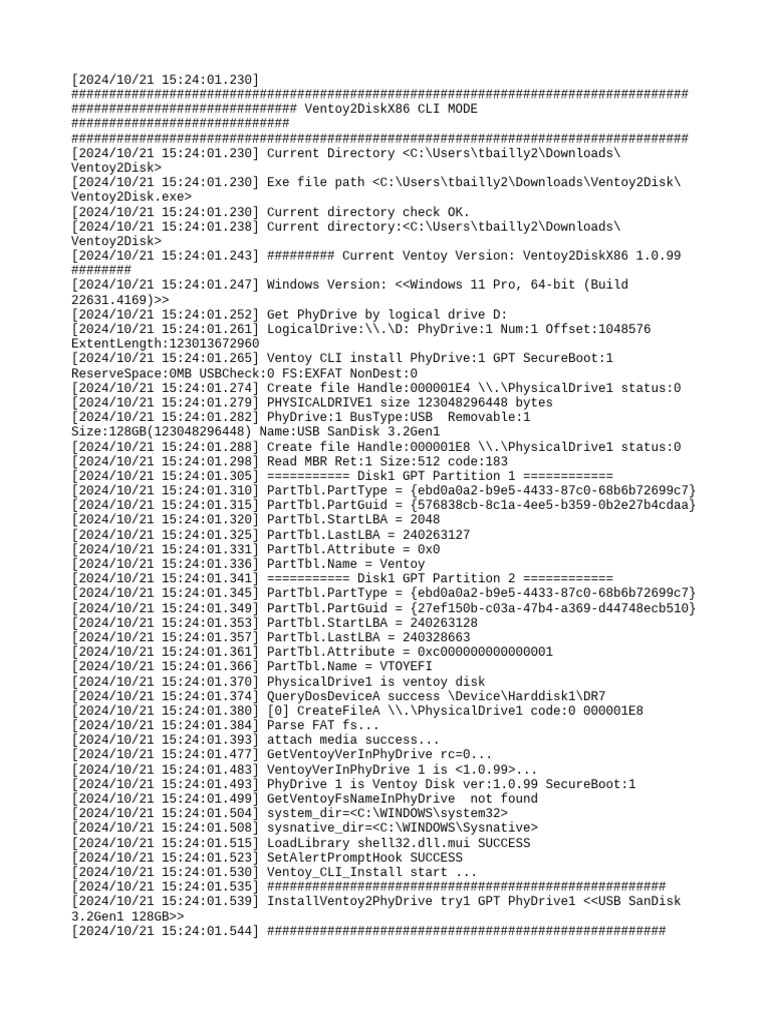 cli_log | PDF | Booting | Computer Architecture