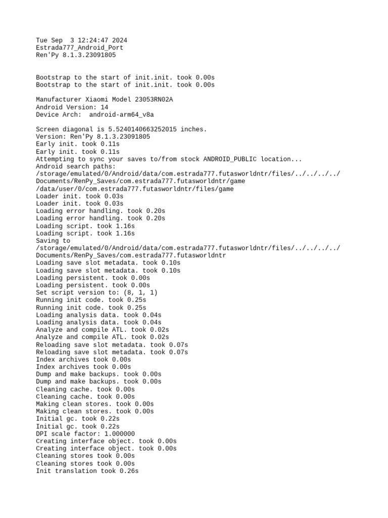 log | PDF | Booting | Software Engineering