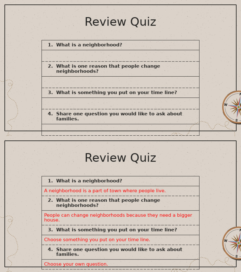 Review Quiz-G2-W2-2 | PDF