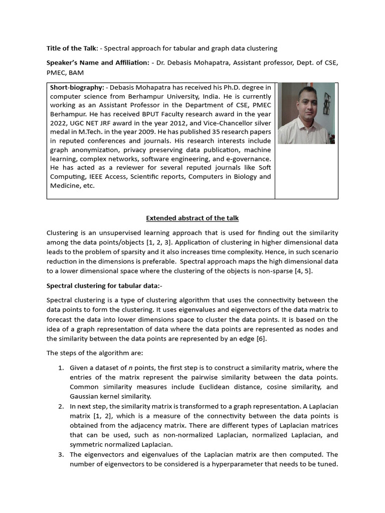 Spectral Approach Bu Pdf Matrix Mathematics Linear Algebra