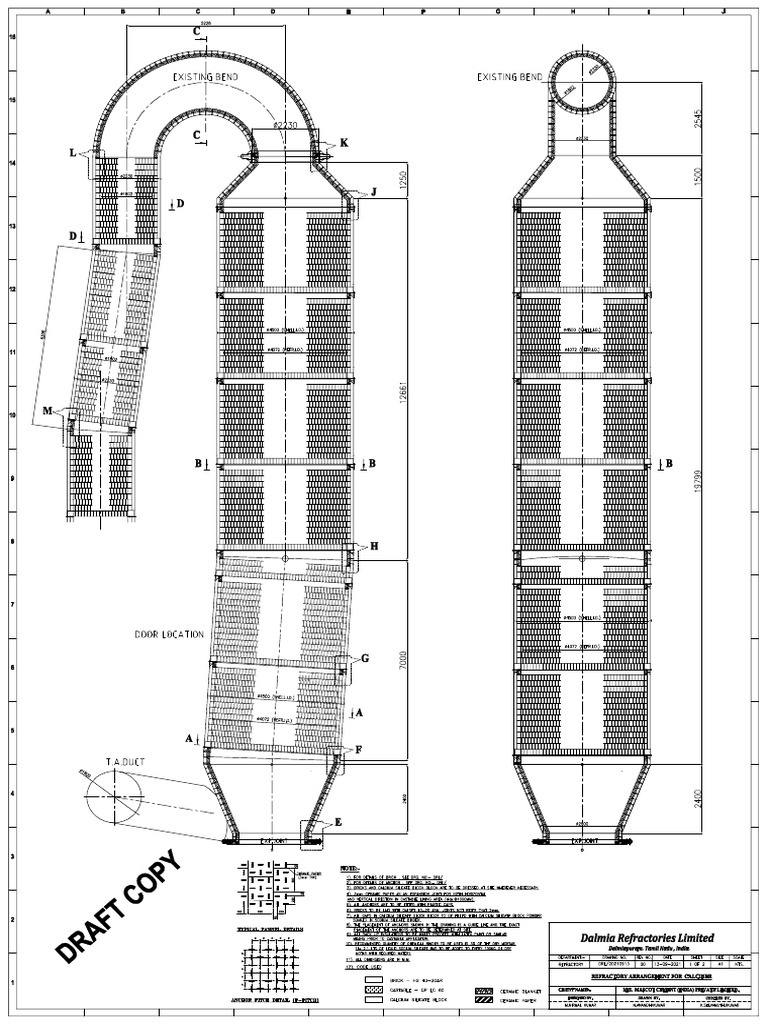 Calciner - SH 1 of 2 | PDF