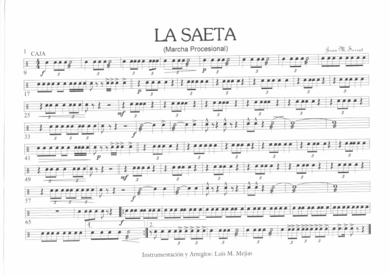 La Saeta Caja | PDF