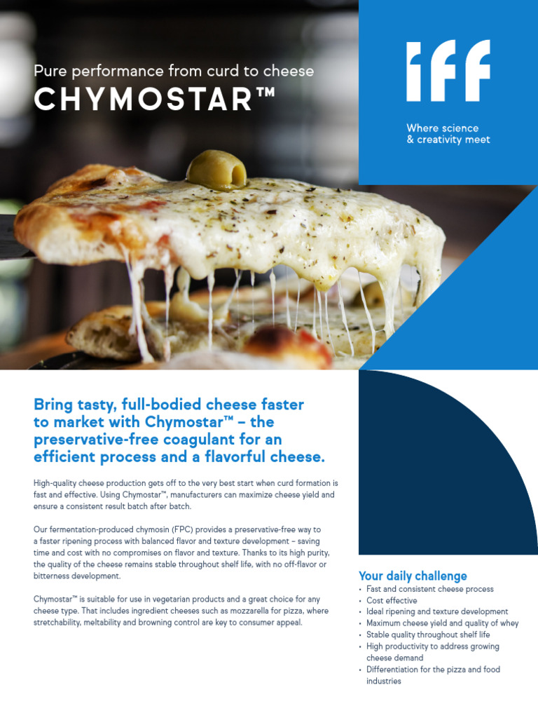 Iff - Chymostar - NAM - Handout@IFF Dubai | PDF | Cheese
