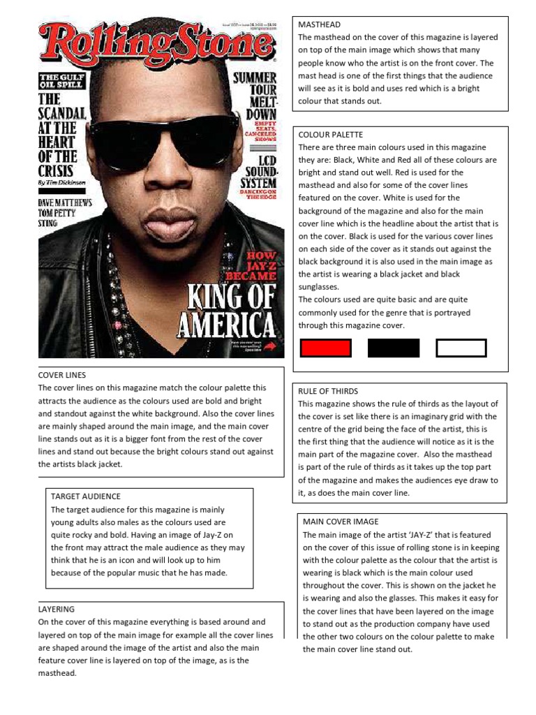 Rolling Stone Magazine Audience Insights | PDF | Language Arts ...