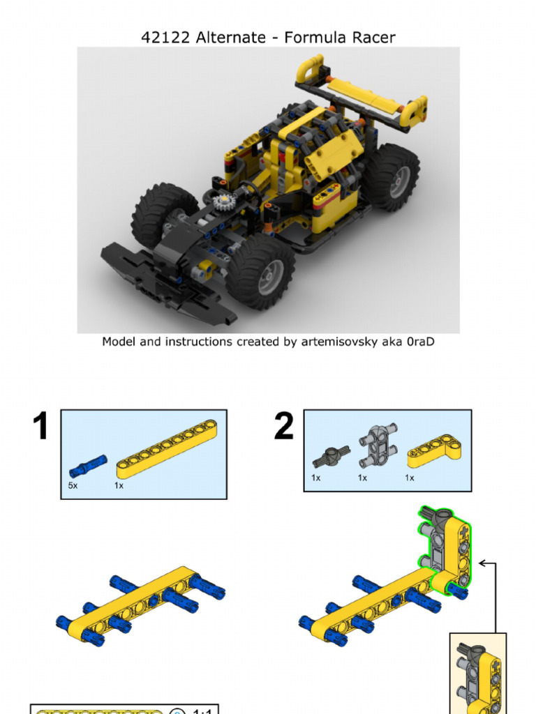 Formula Racer (Alternative Model) by Artemisovsky | PDF