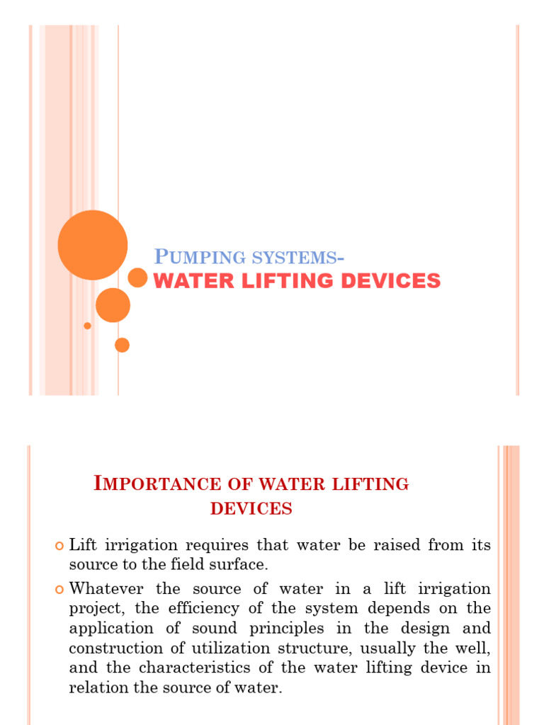 Pumping Systems | PDF | Pump | Mechanical Engineering