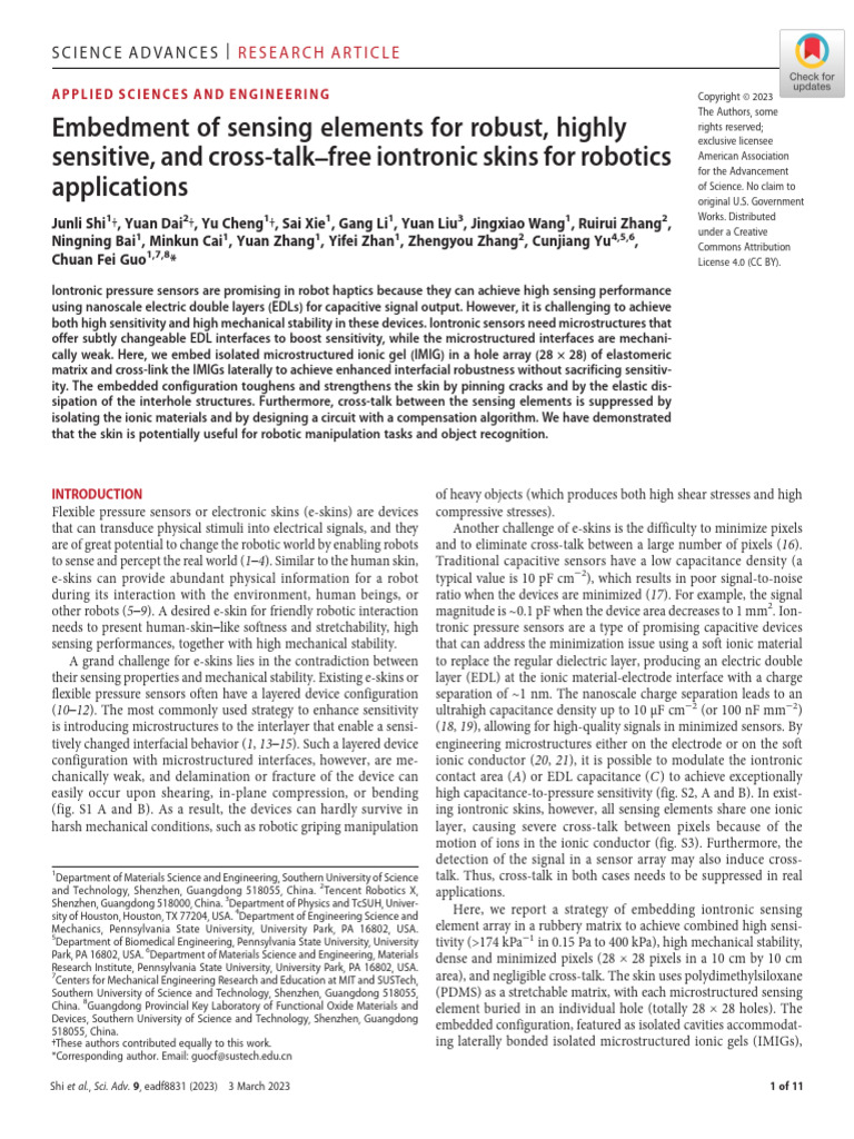 论文1 Embedment of Sensing Elements for Robust | PDF | Fracture | Carbon ...