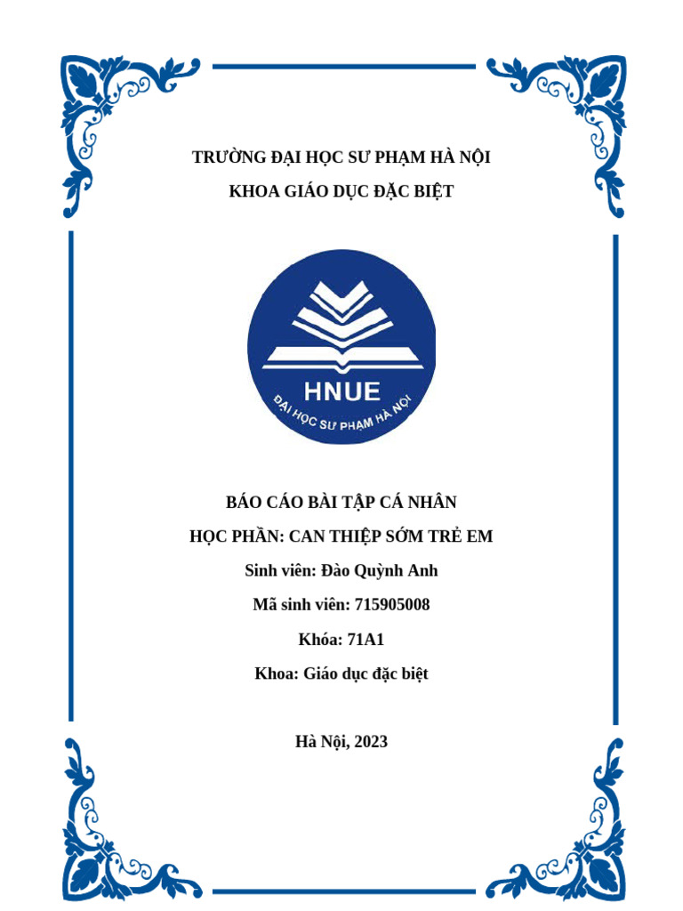 Đào Qu NH Anh - K71A1 | PDF