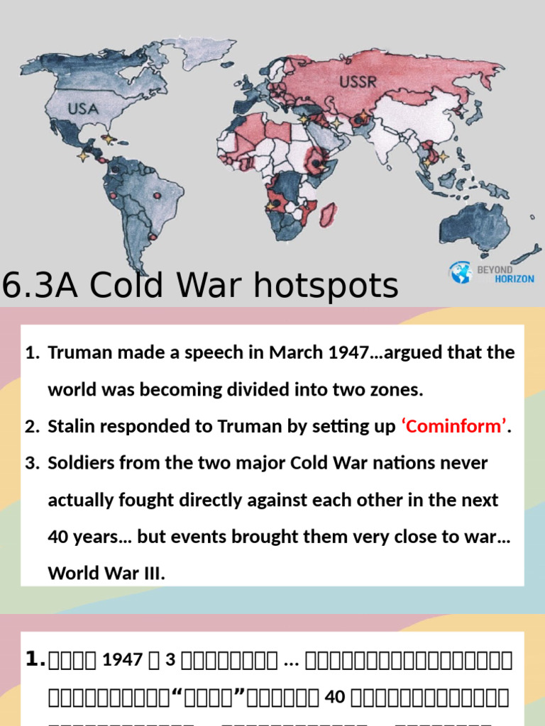 Cold War Hotspots: Korea and Cuba | PDF | Korean War | Vietnam