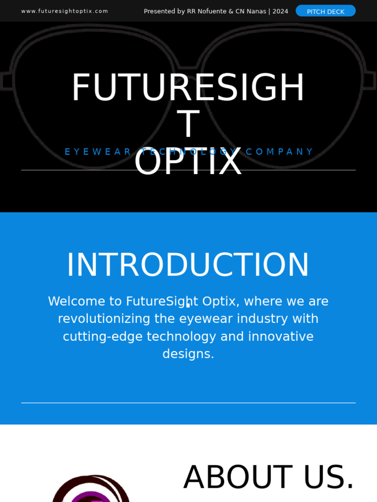 FutureSight Optix OmniLens Presentation | PDF | Glasses | Optics