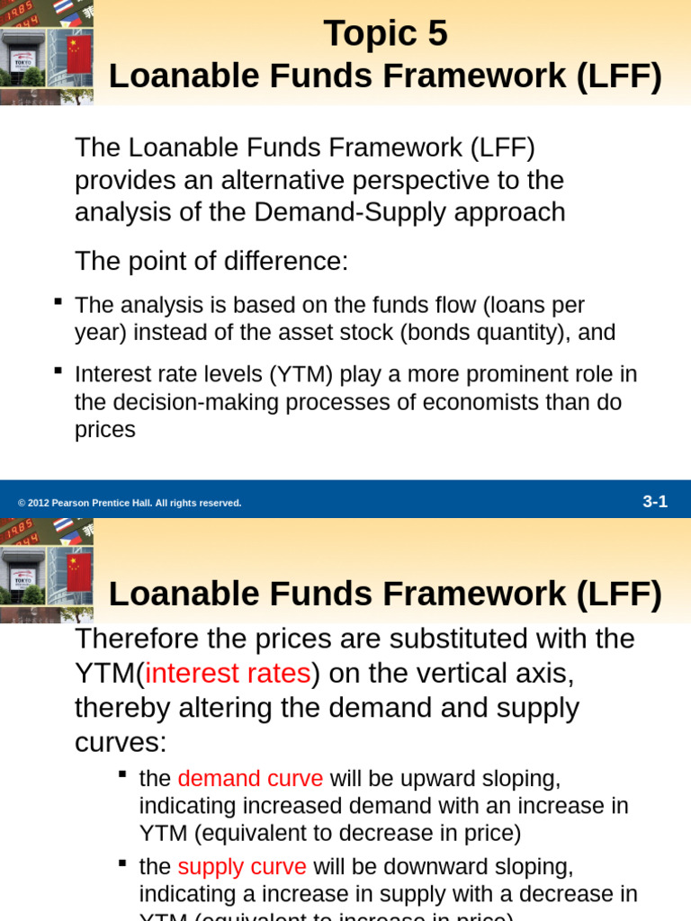 Topic 5 Loanable Funds Framework-1 | PDF | Interest | Bonds (Finance)