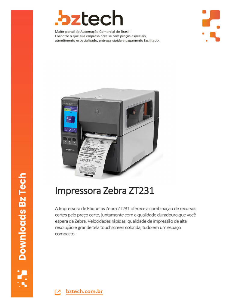 Manual Zebra zt231 | PDF | Computer Network | Wireless Lan