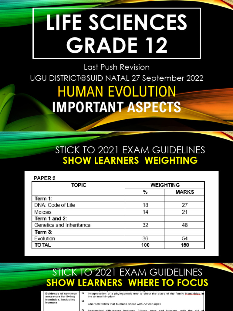GR12 LAST PUSH REV-Evolution | PDF | Hominidae | Human
