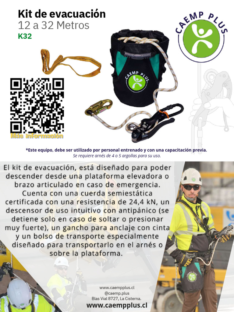 Kit de Evacuacion K32 Caemp Plus | PDF