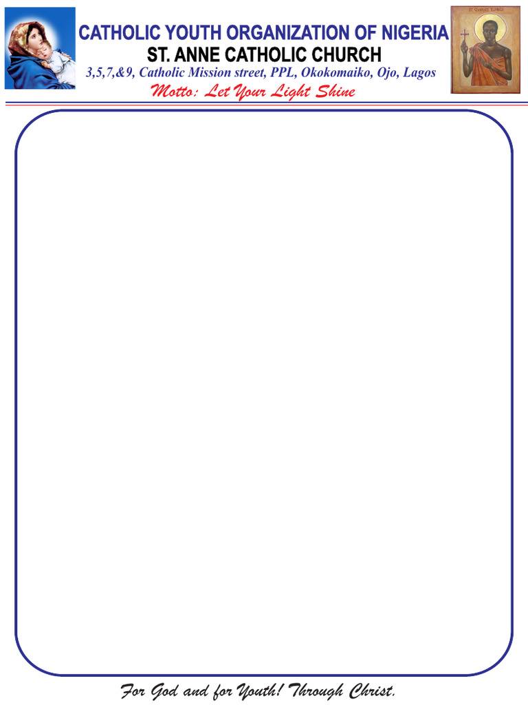 Cyon Letterhead | PDF | Religion & Spirituality
