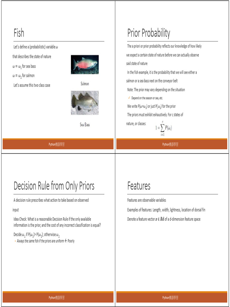 Python機器學習 (Day4) supplement | PDF | Probability | Probability Distribution