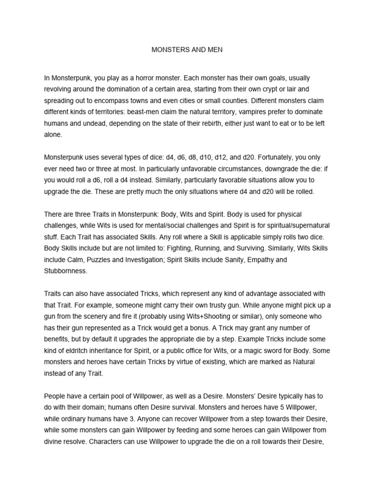 monsterpunk | PDF | Supernatural Legends