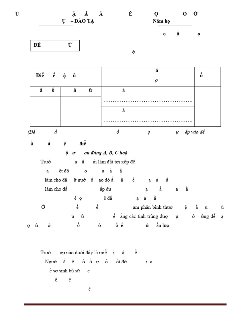 KH Sinh 2016 V2 | PDF